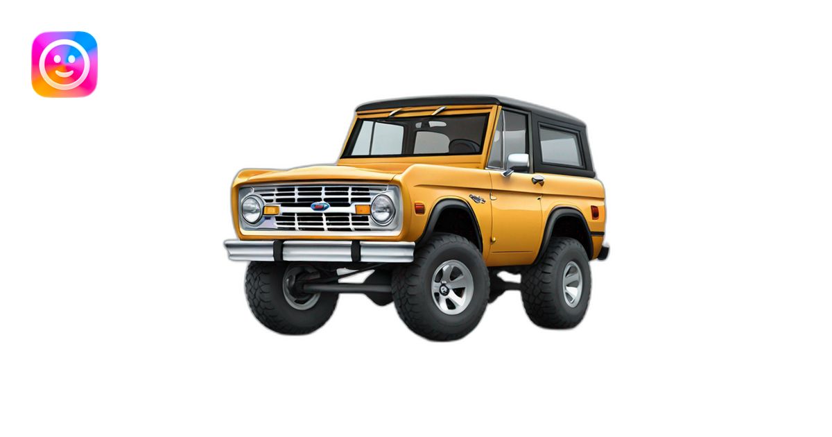 Ford bronco emoji | AI Emoji Generator