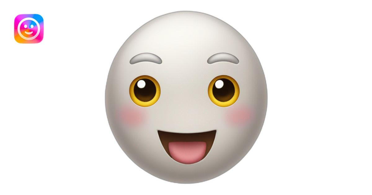 egghead from tiktok emoji | AI Emoji Generator