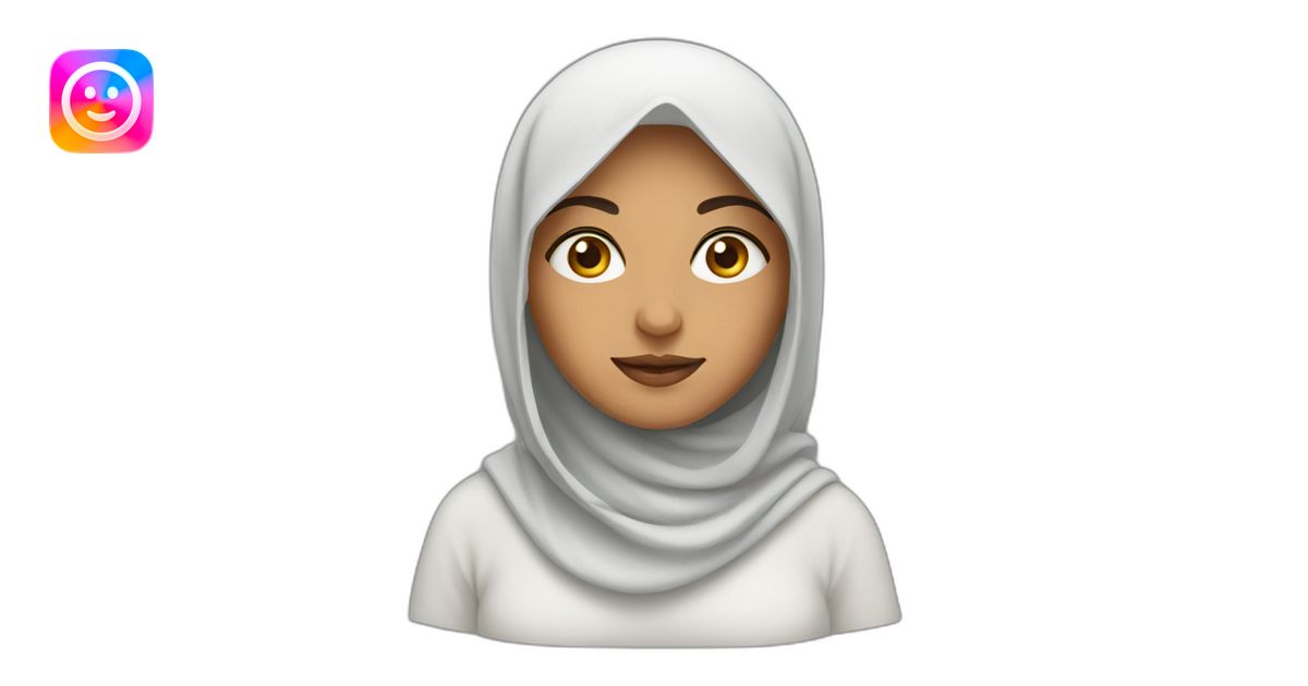 Arabic woman emoji | AI Emoji Generator