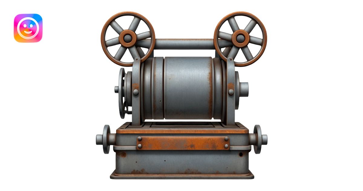 square metal machine emoji | AI Emoji Generator
