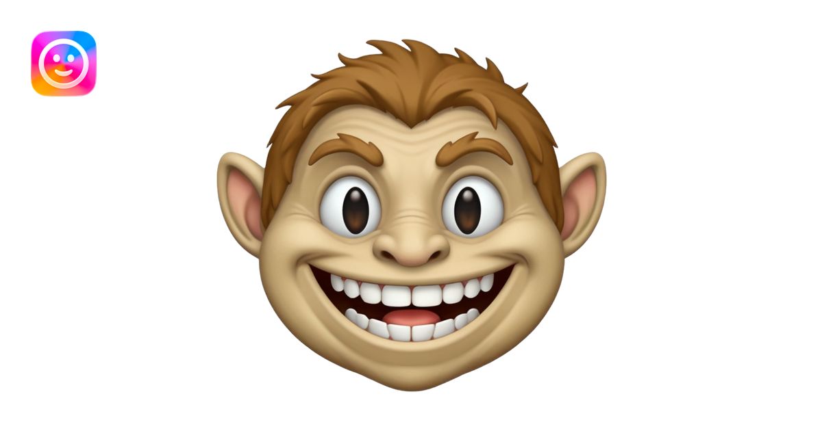 Troll face emoji | AI Emoji Generator