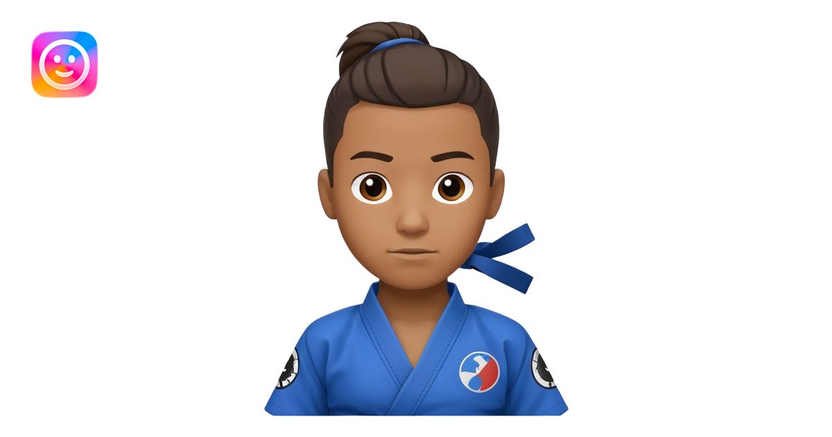 black karate instructor with ponytail and a low taper haircut, and a ...