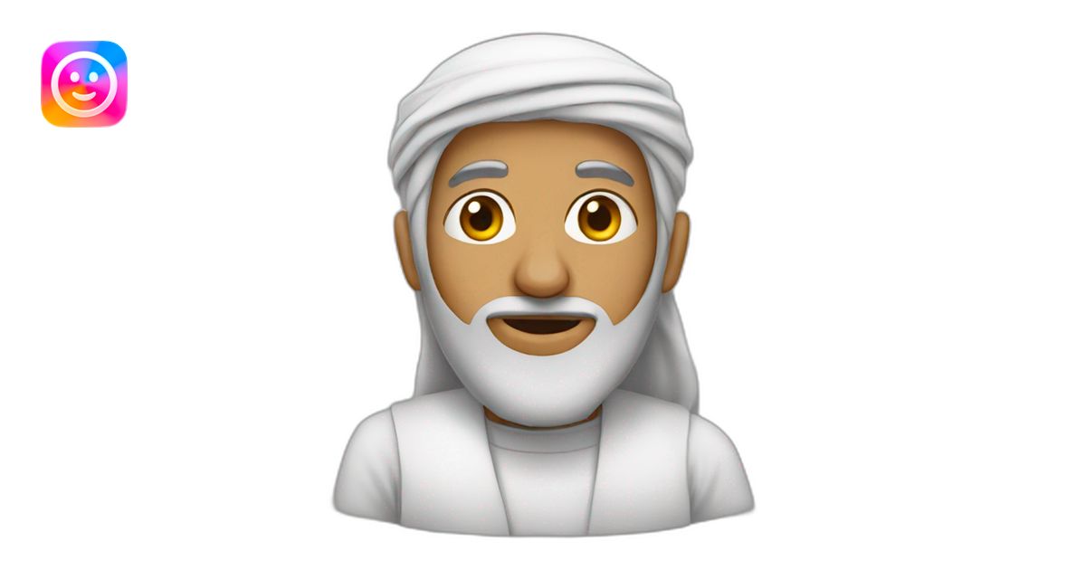 un arabe emoji | AI Emoji Generator