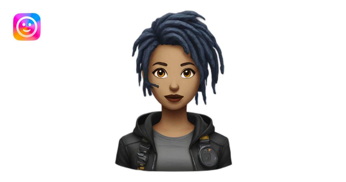 lucy cyberpunk edgerunners emoji | AI Emoji Generator