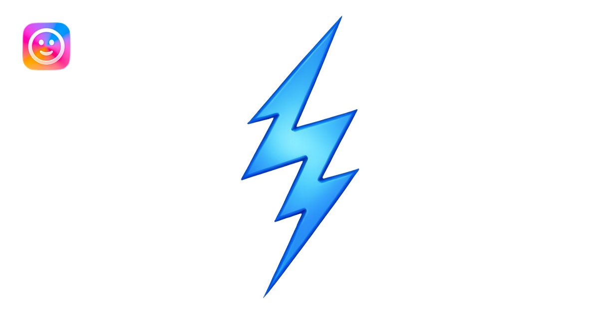 lightning emoji | AI Emoji Generator