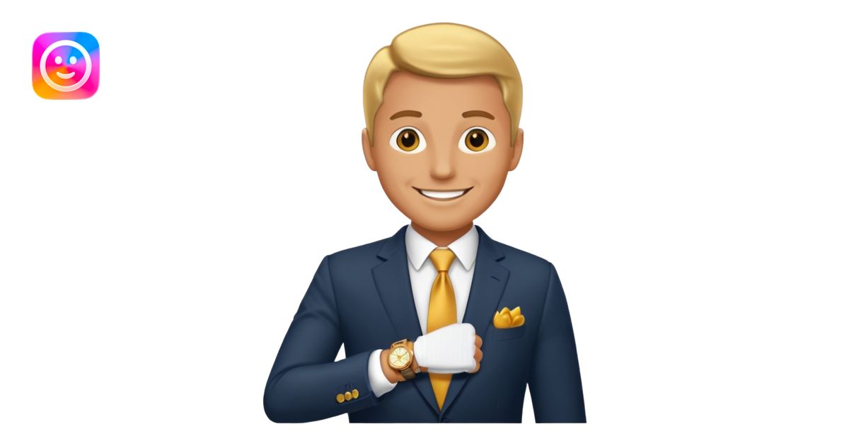 Rich man emoji | AI Emoji Generator