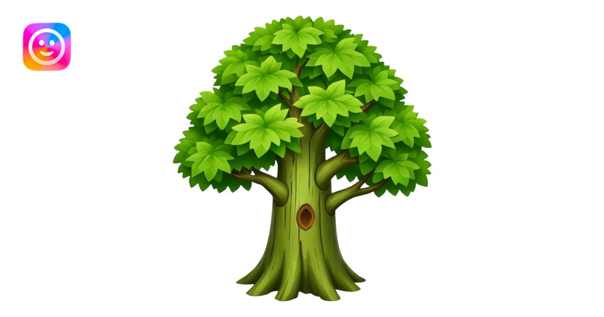 Trees emoji | AI Emoji Generator