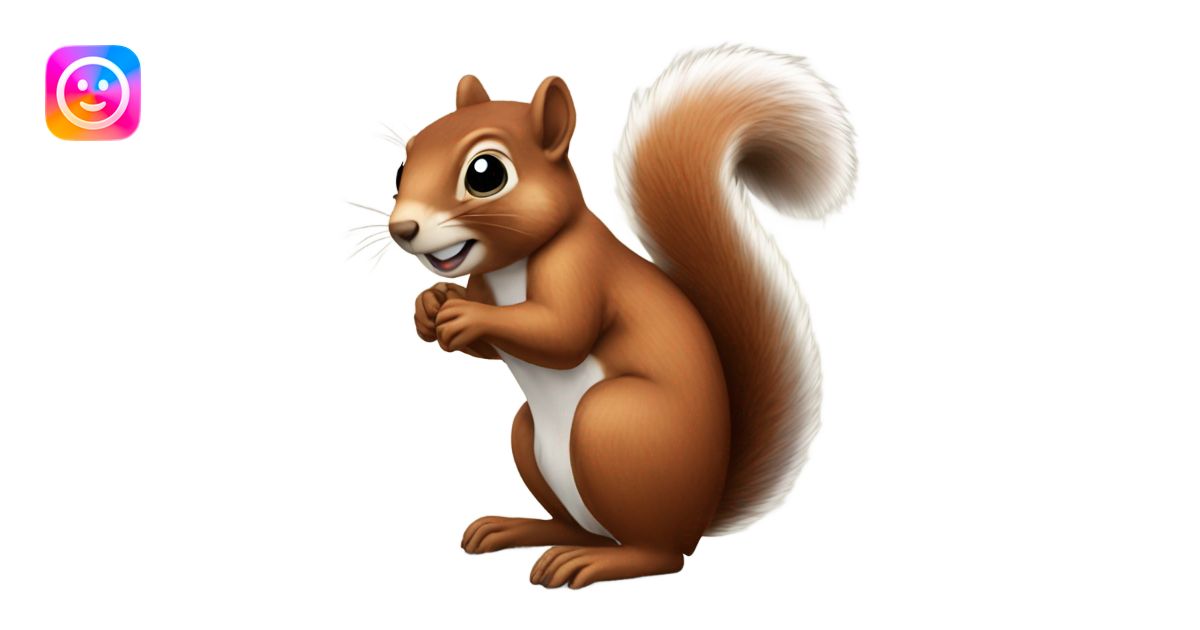 squirrel emoji | AI Emoji Generator