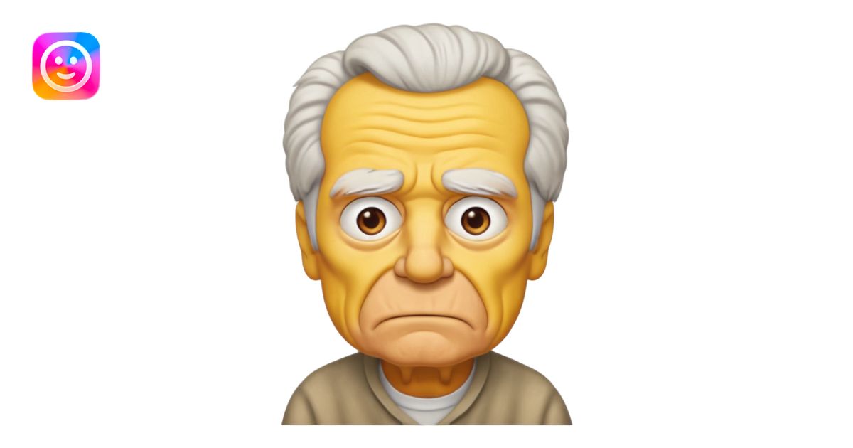 abe simpson emoji | AI Emoji Generator