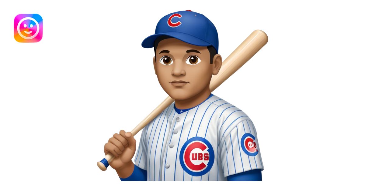 Sammy Sosa Chicago cubs emoji | AI Emoji Generator