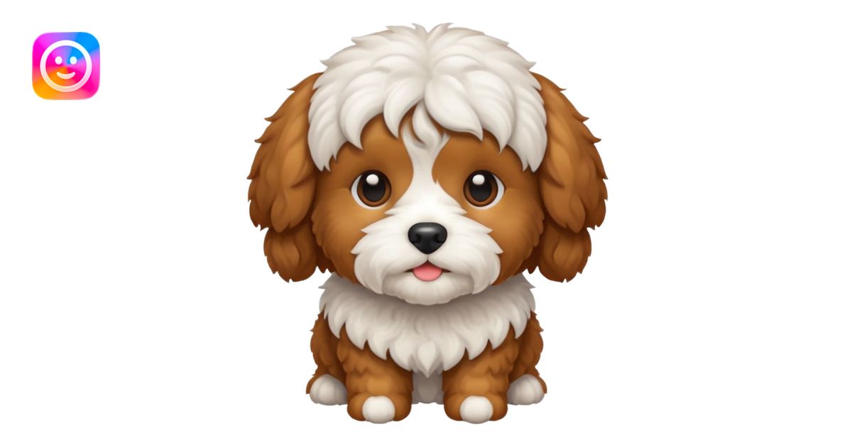 Cavapoo emoji | AI Emoji Generator