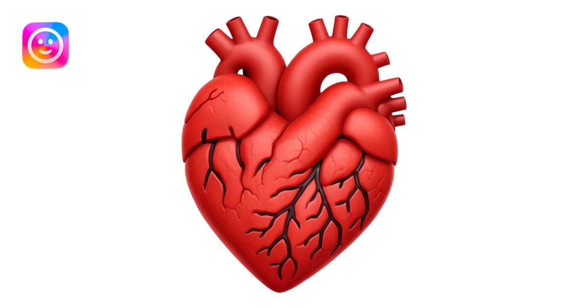 slow-moving heart emoji | AI Emoji Generator