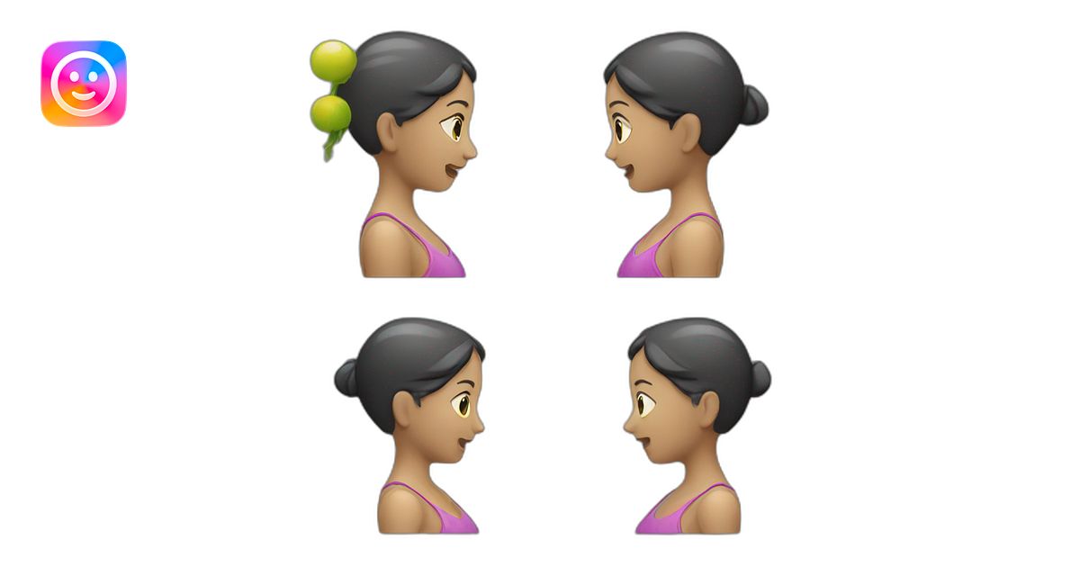 swimming crawl stroke lady emoji | AI Emoji Generator