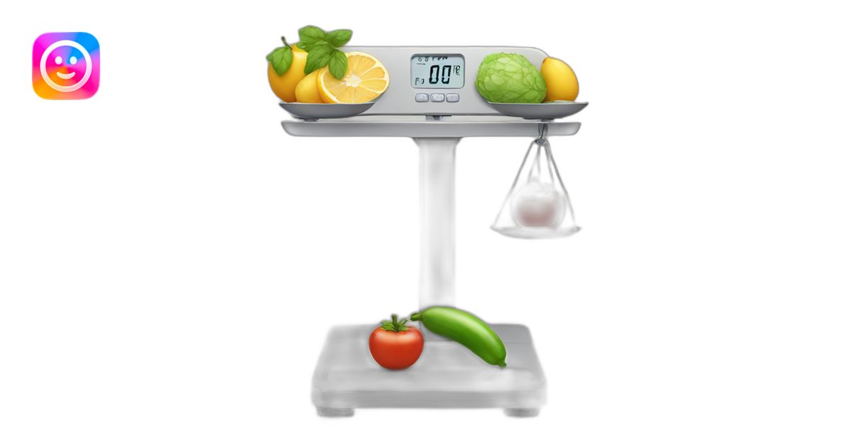 food scale emoji | AI Emoji Generator