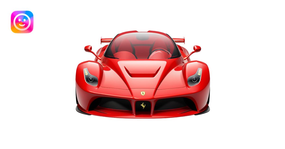 F1 Ferrari emoji | AI Emoji Generator