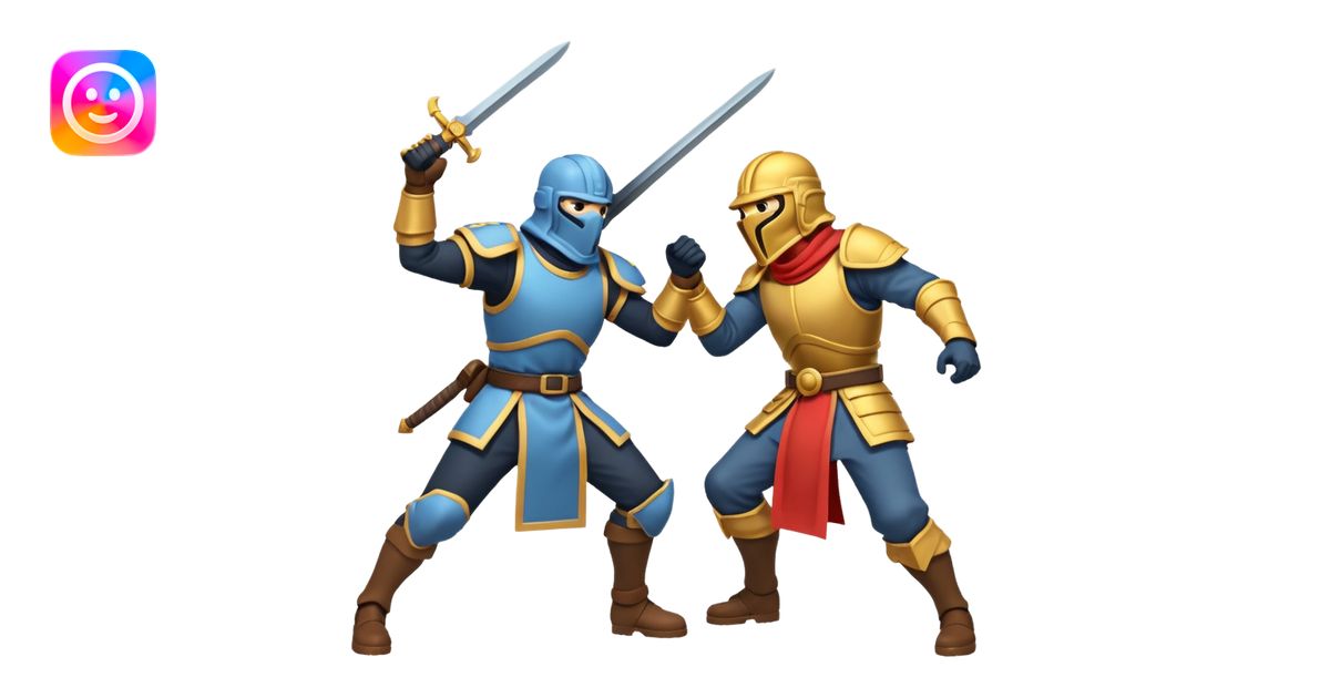 Total battle mobile game emoji | AI Emoji Generator