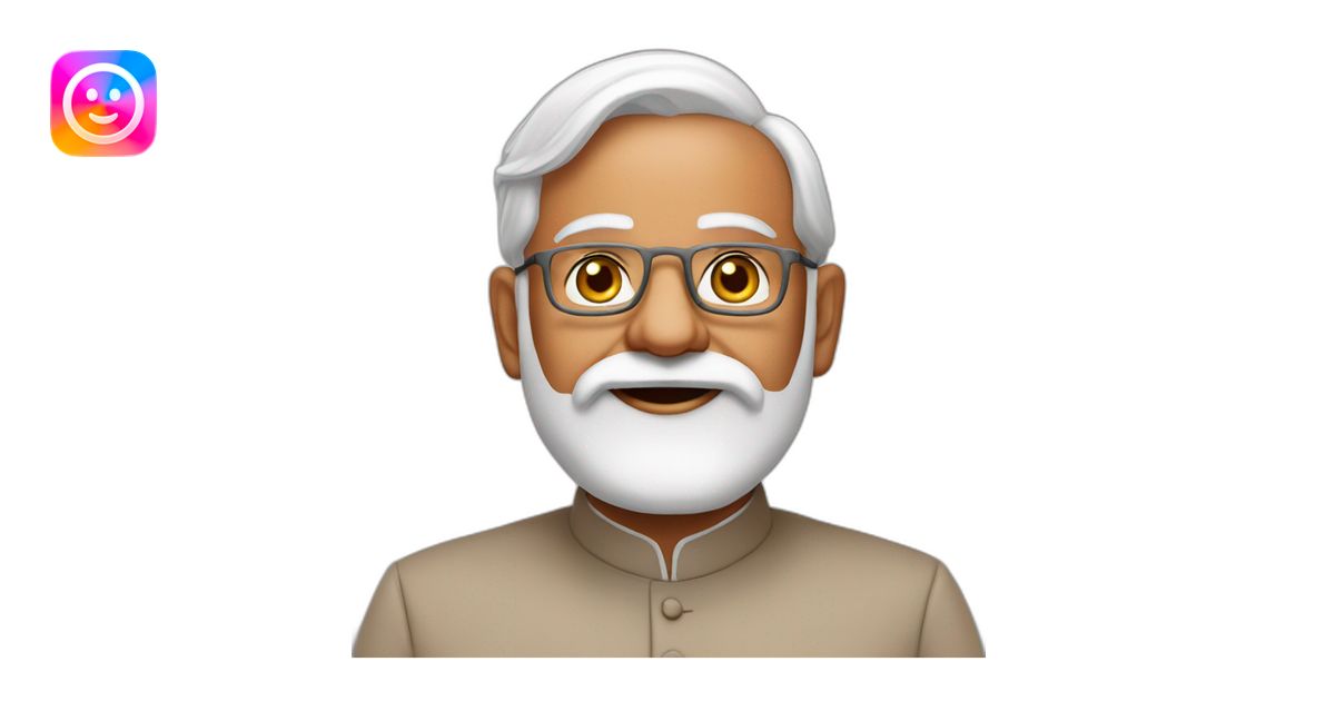 Modi indian prime minister emoji | AI Emoji Generator
