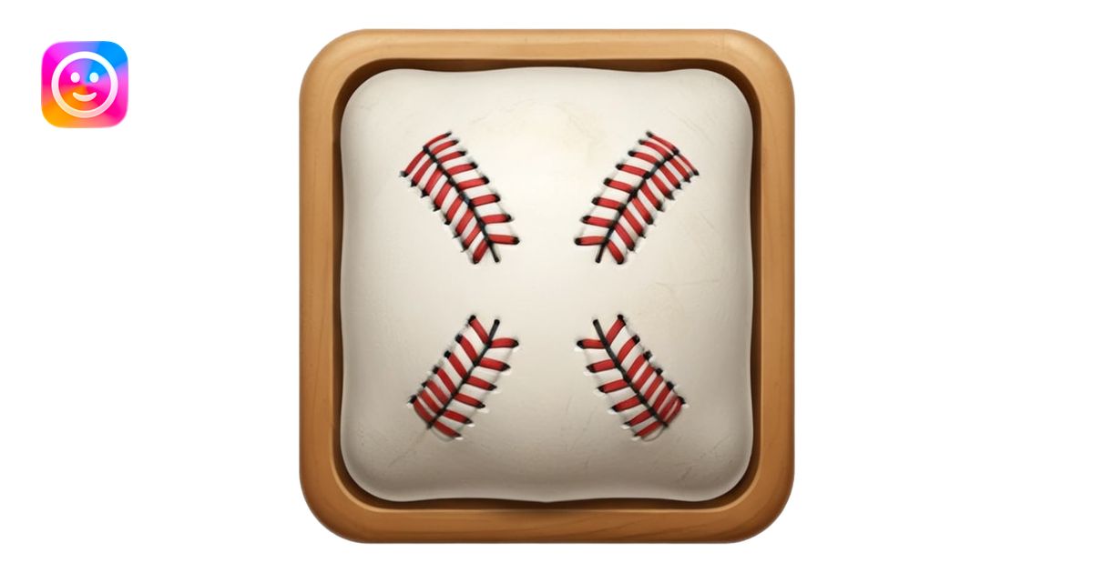 Baseball bases emoji | AI Emoji Generator