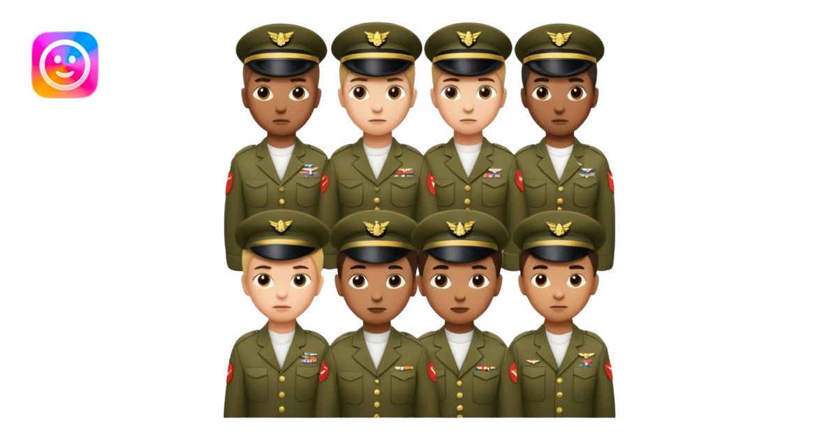 military emoji | AI Emoji Generator