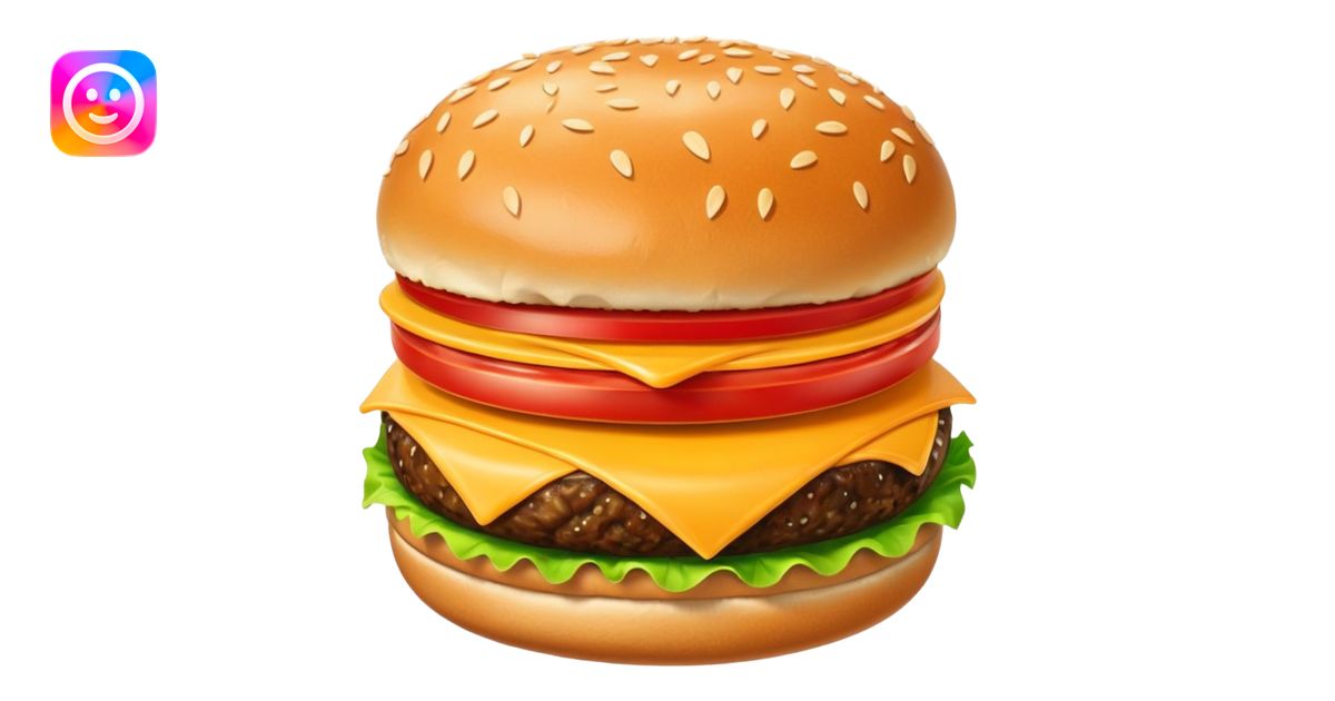 Burger emoji | AI Emoji Generator