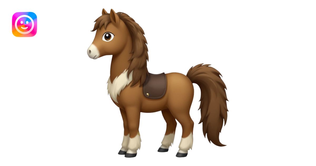 pony emoji | AI Emoji Generator
