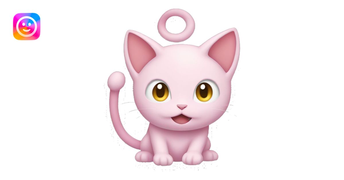 Mew Pokemon emoji | AI Emoji Generator