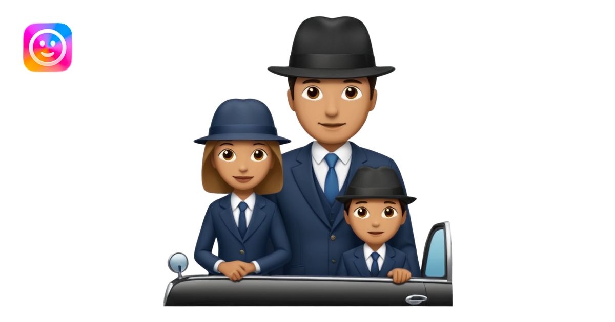 Family chauffeur emoji | AI Emoji Generator