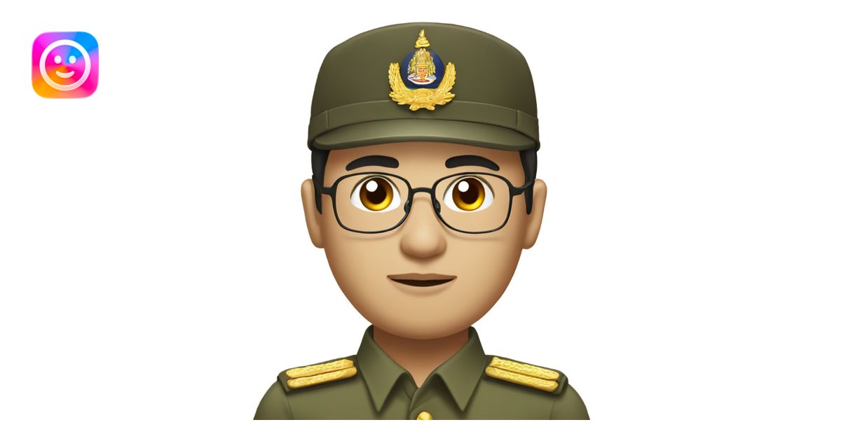 man with round glass wearing thai governer khaki uniform pay respect ...