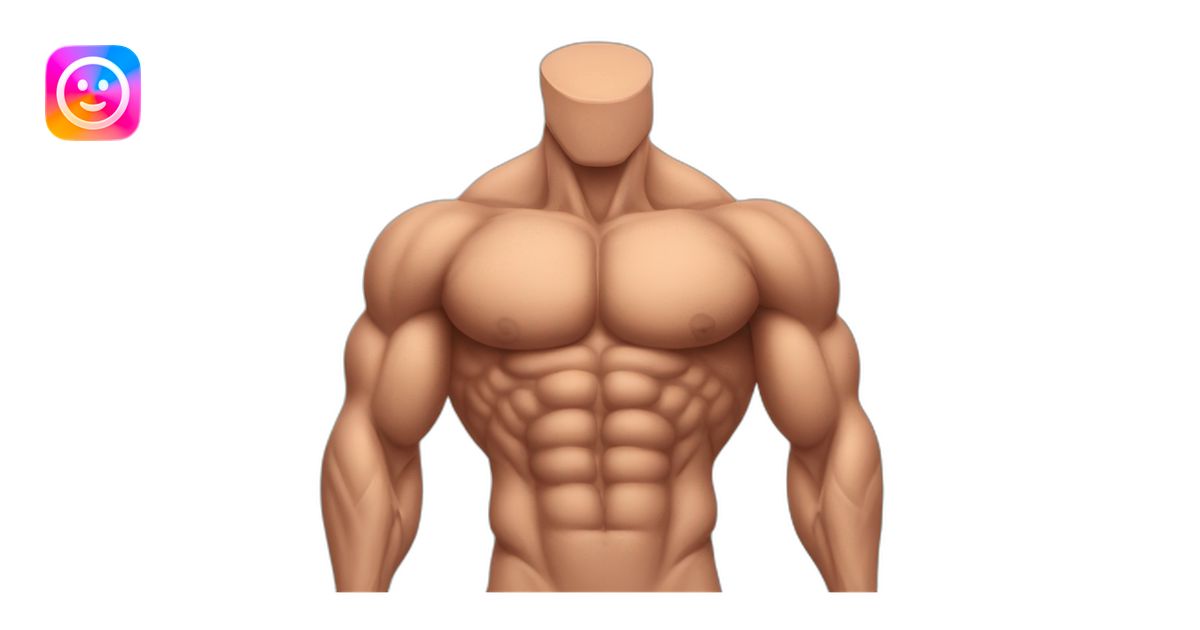 body muscles emoji | AI Emoji Generator