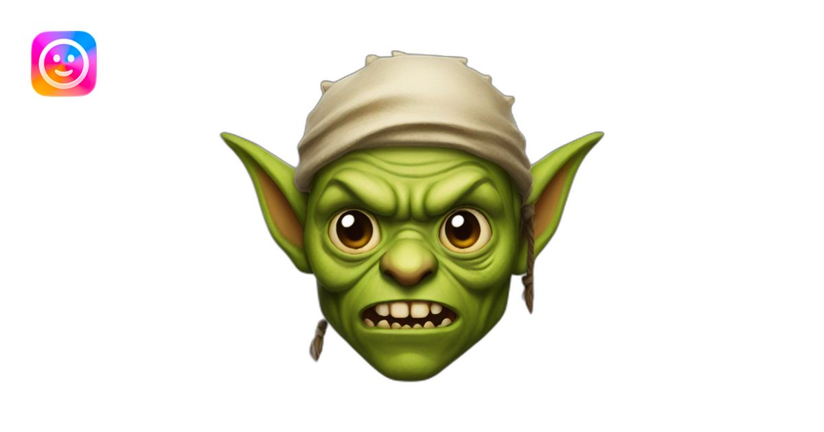 goblin cursed pirate emoji | AI Emoji Generator