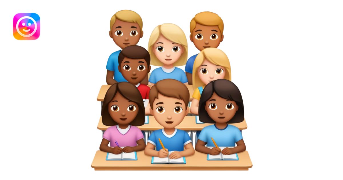 school class emoji | AI Emoji Generator