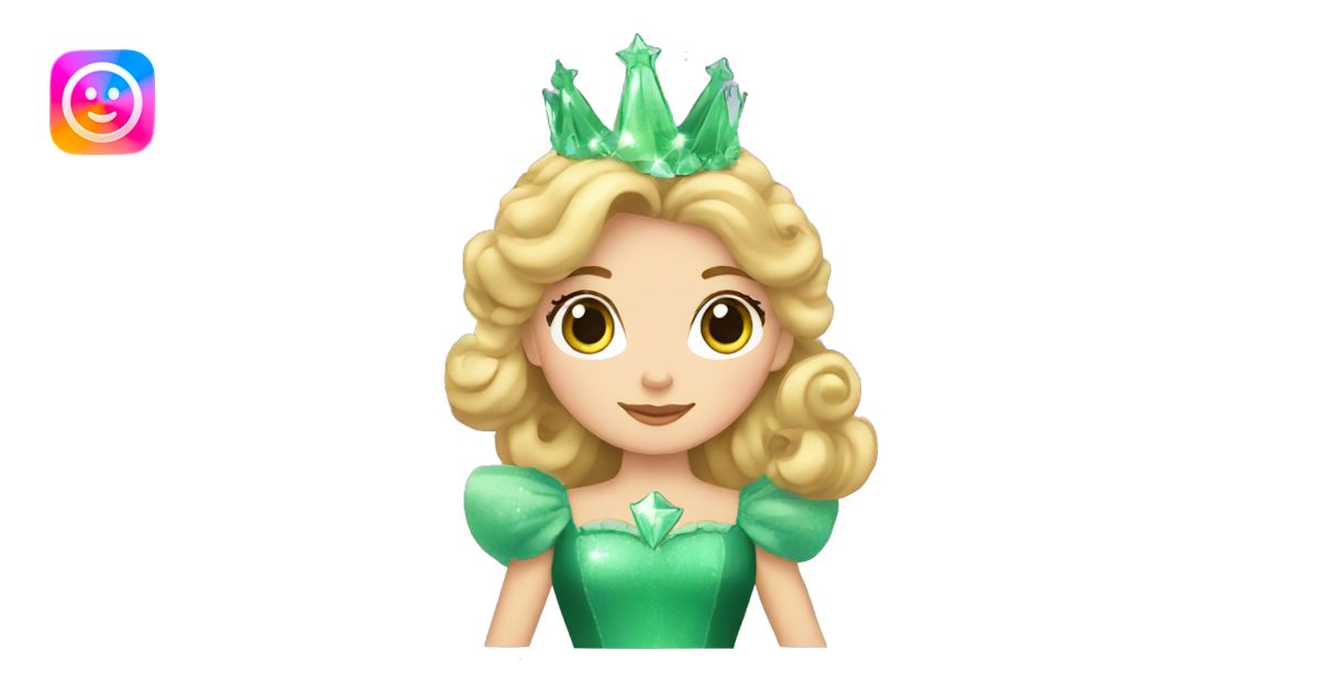 glinda the good witch emoji | AI Emoji Generator