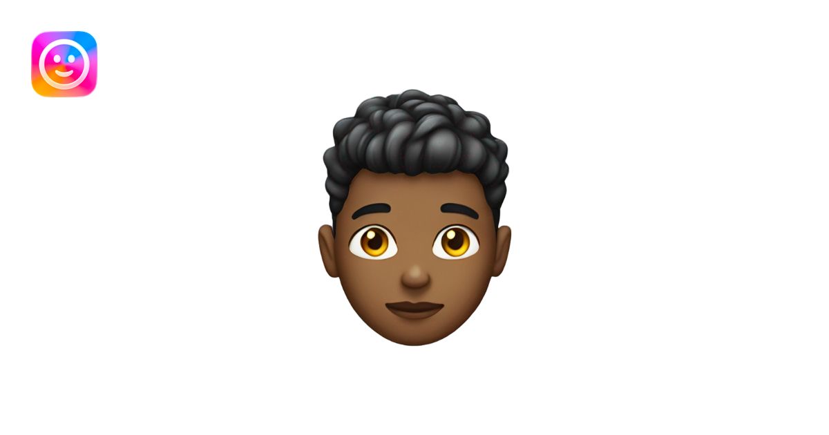boy with taper fade emoji | AI Emoji Generator