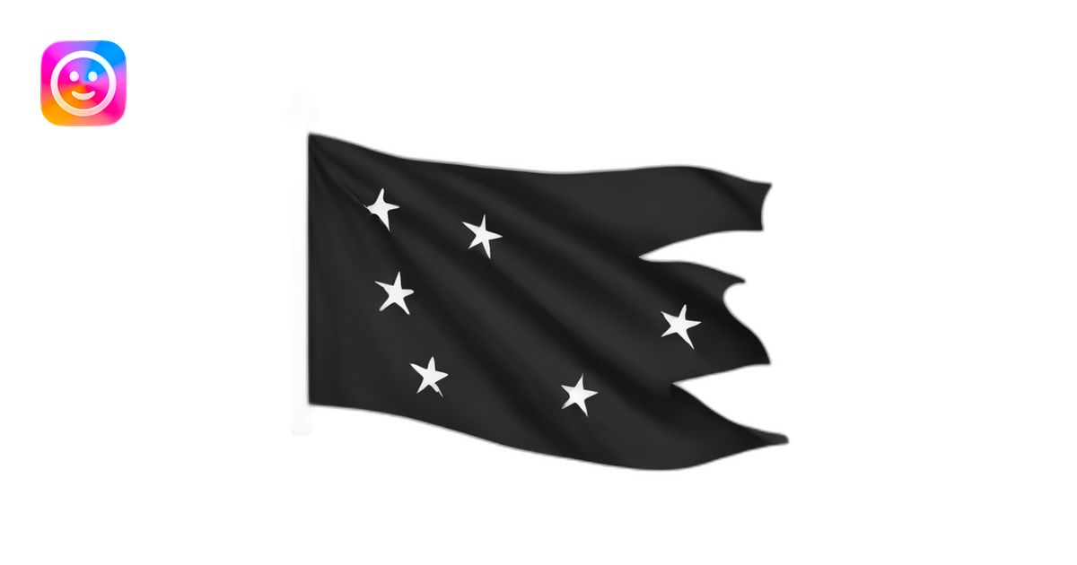 black flag band logo emoji | AI Emoji Generator