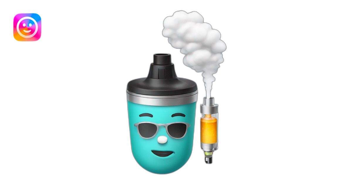 Vaping emoji | AI Emoji Generator