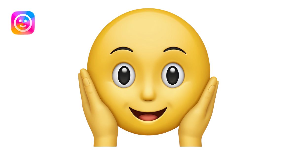 smiley face putting hand on forehead emoji | AI Emoji Generator