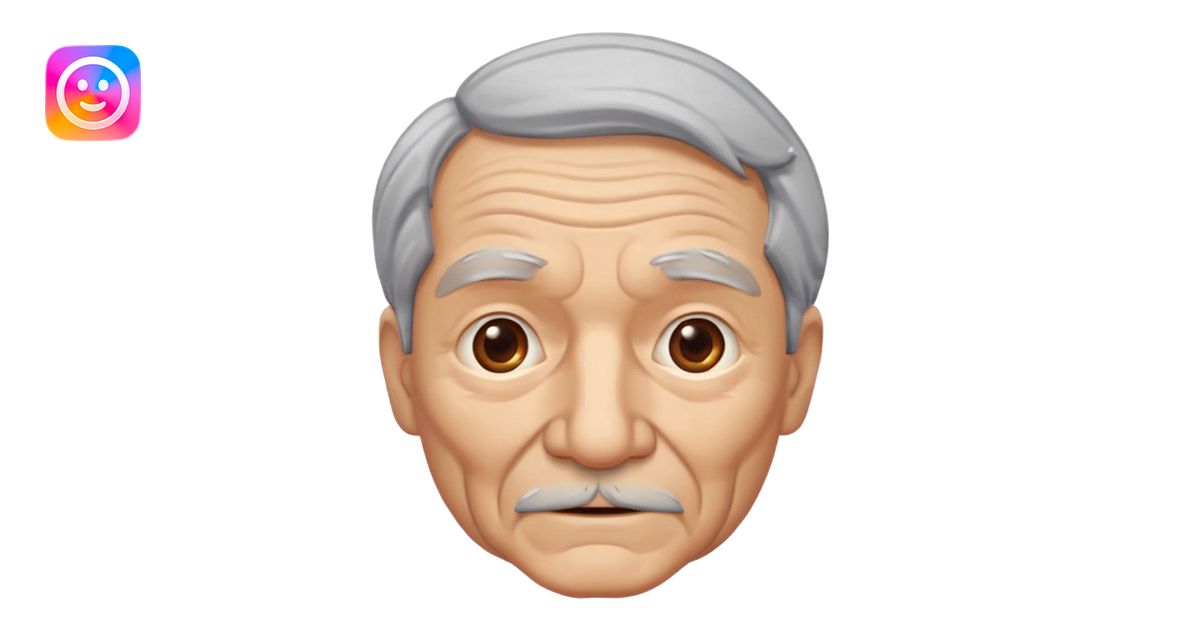 Hose old man emoji | AI Emoji Generator