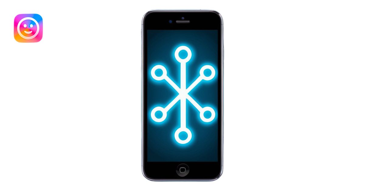 The emoji should blend human creativity and code — glowing digital ...