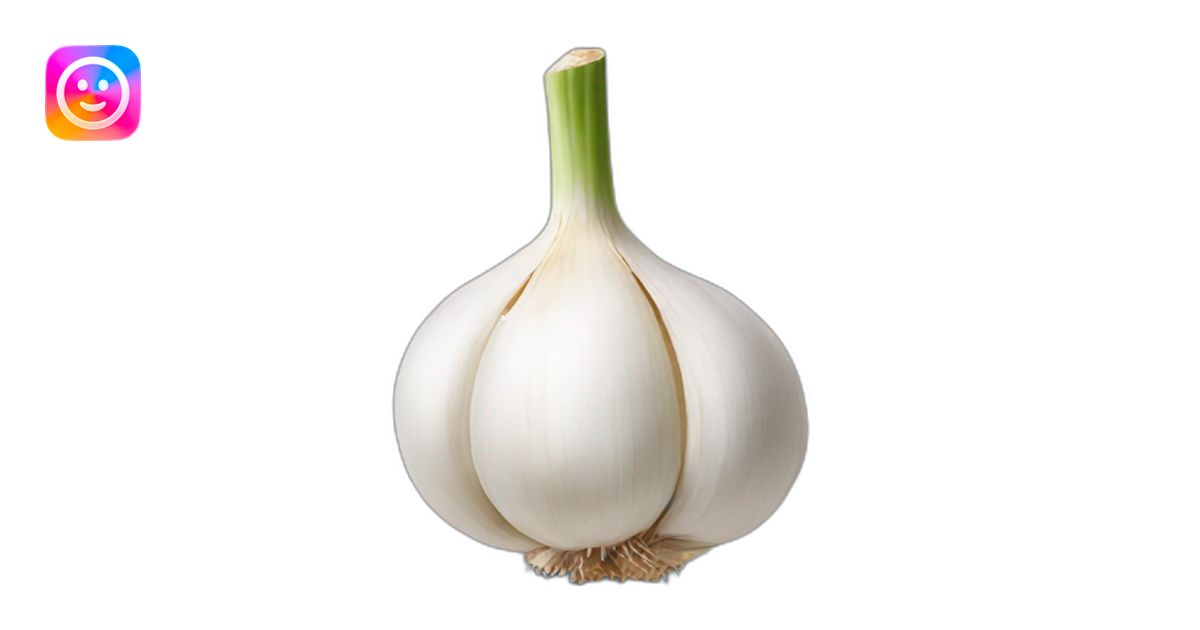 Garlic emoji | AI Emoji Generator