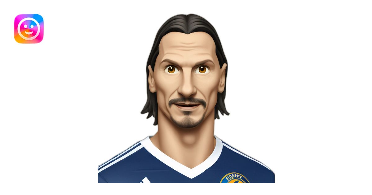 Zlatan Ibrahimovic emoji | AI Emoji Generator