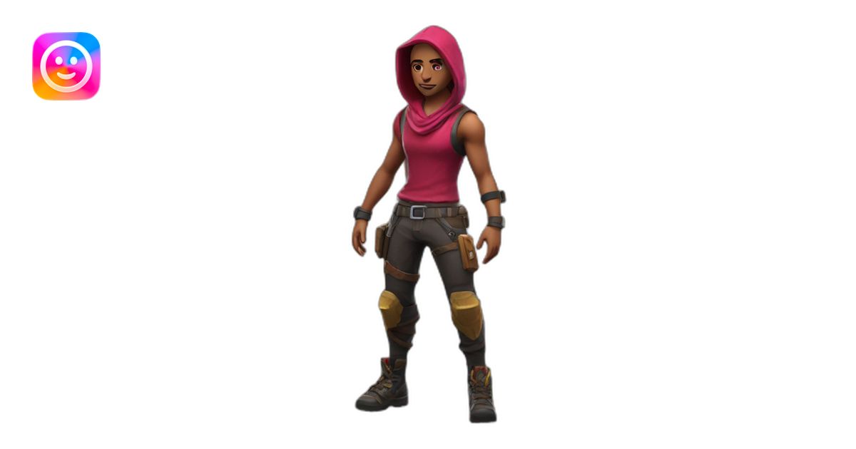 Skin rubis fortnite emoji | AI Emoji Generator