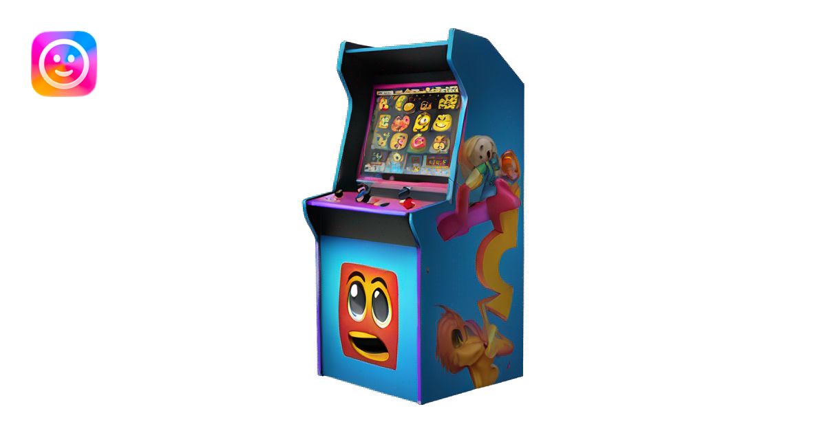 arcade game 80's emoji | AI Emoji Generator