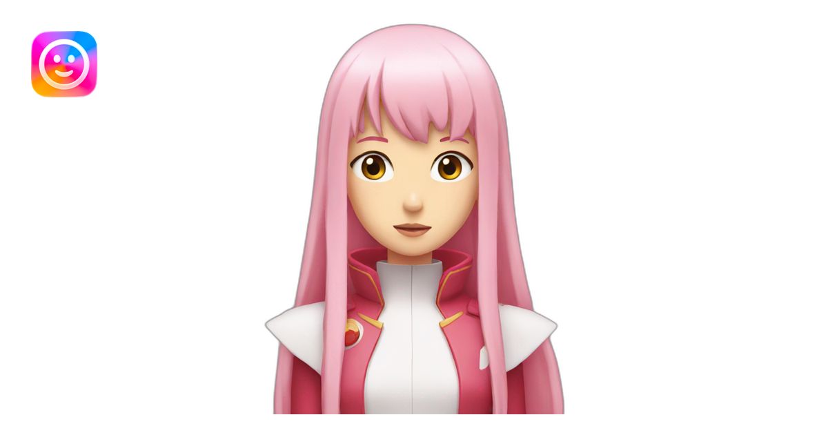 Zero two emoji | AI Emoji Generator