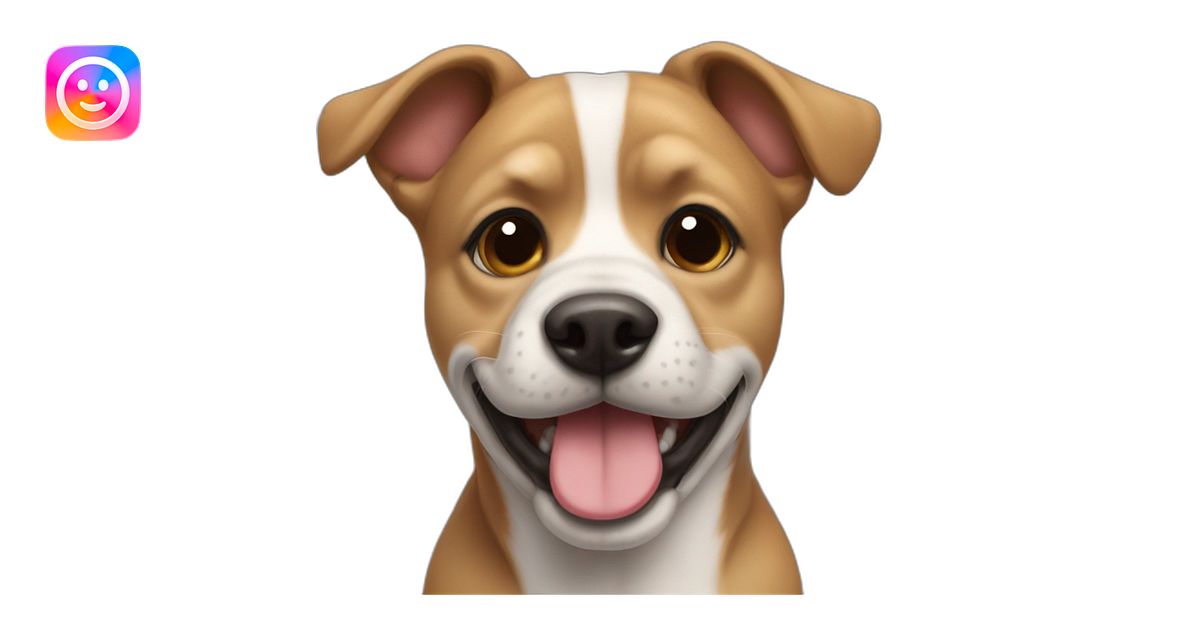 Chiens bisous emoji | AI Emoji Generator