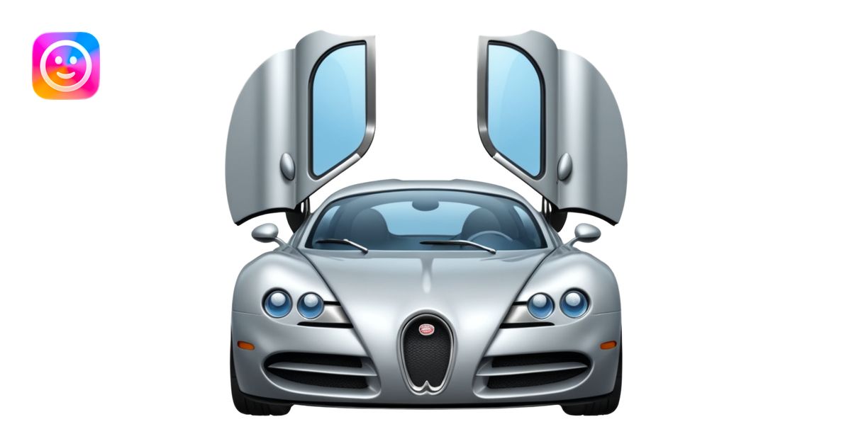 buggati doors open emoji | AI Emoji Generator