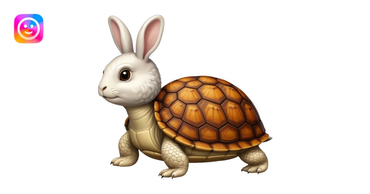 Turtle Rabbit Breed emoji | AI Emoji Generator