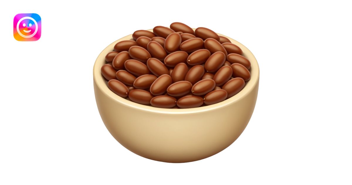 Cold beans emoji | AI Emoji Generator