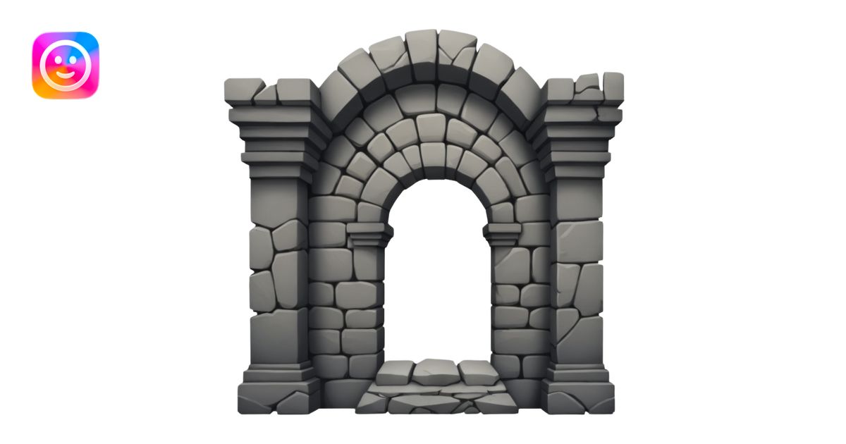 ruined hall emoji | AI Emoji Generator