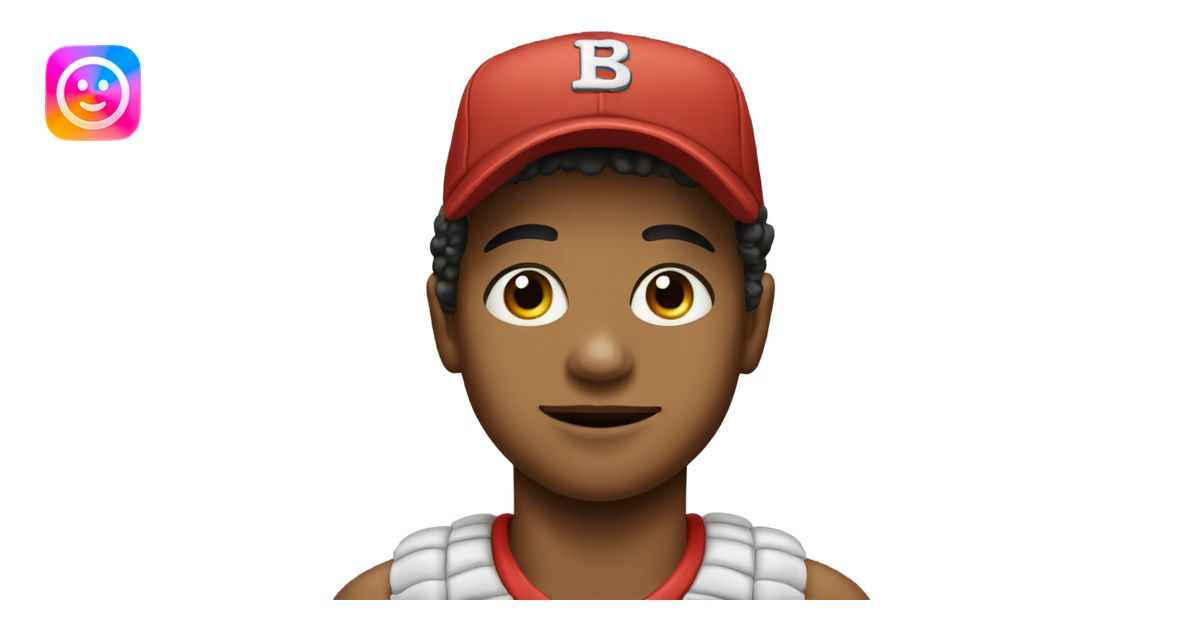 boy in baseball cap portrait emoji | AI Emoji Generator
