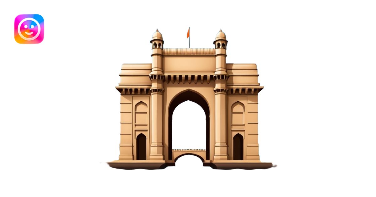 Gateway of India emoji | AI Emoji Generator